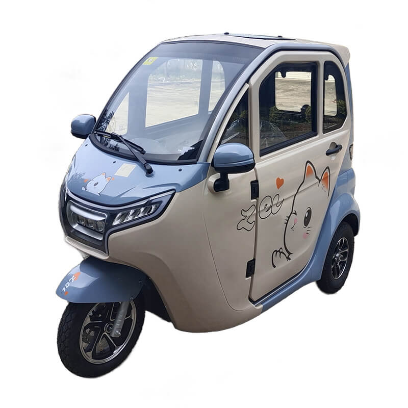 2500W Brushless Motor 4 Wheel electric cargo vehicle with EEC certificate – fodauto