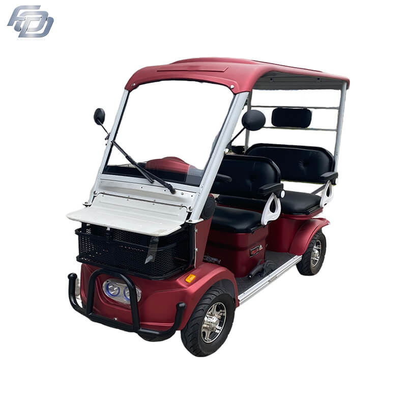 1200W 3 Seats Electric Shuttle Tourist mini Sightseeing Bus Golf Carts ...