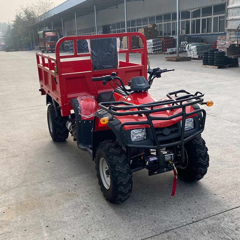 4×4 farm ATV car Farm Utility Vehicle with Cargo Hopper（electric ...