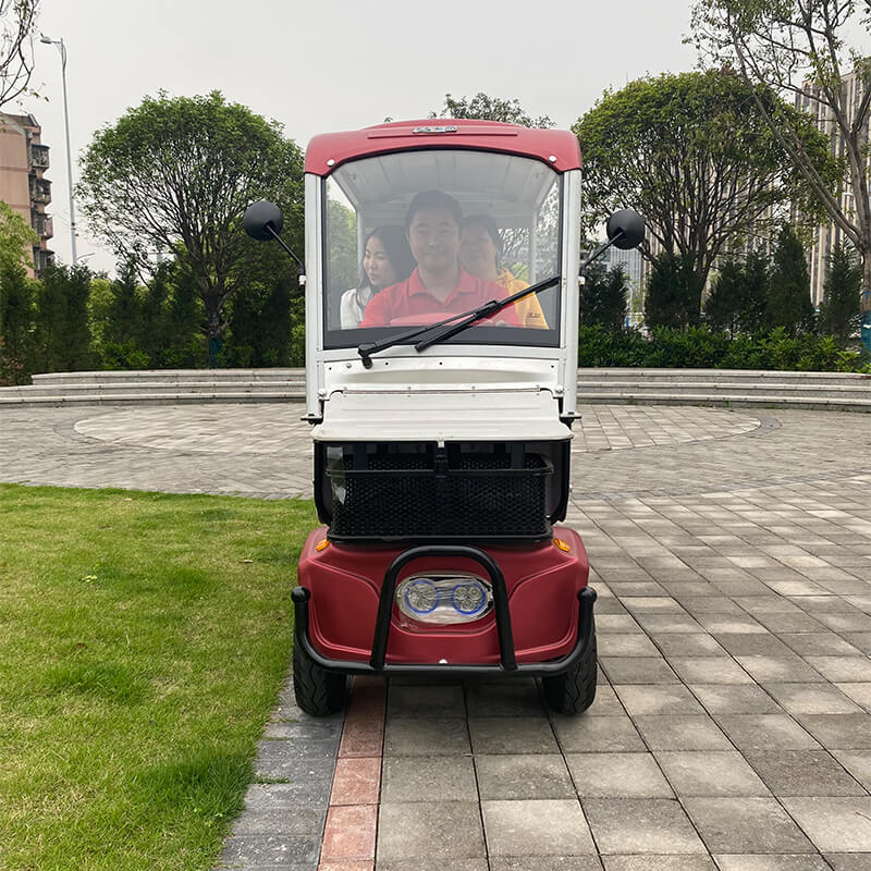 1200W 3 Seats Electric Shuttle Tourist mini Sightseeing Bus Golf Carts ...