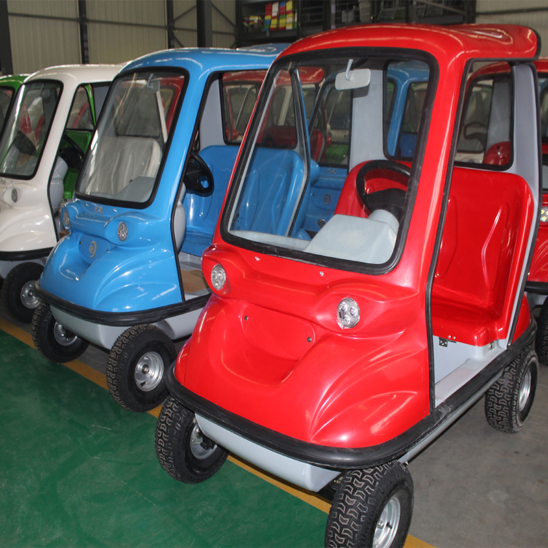 24 V 350 W Electric Sightseeing Car 200 Kg Loading High Strength ...