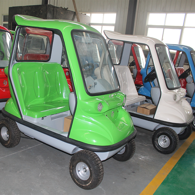 24 V 350 W Electric Sightseeing Car 200 Kg Loading High Strength ...